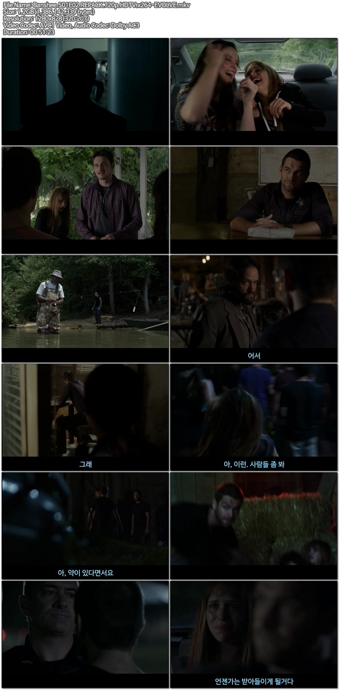밴쉬시즌1 1~10화[完] 720p 한영통합 Banshee 파일