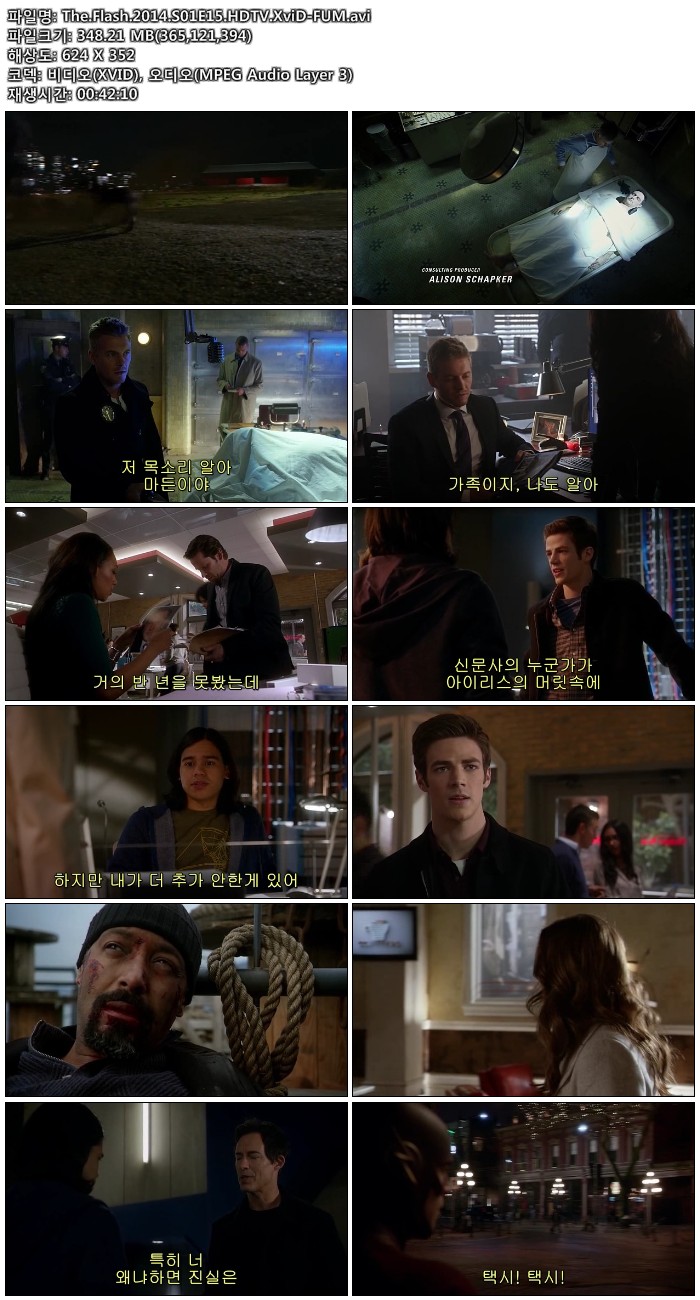 [미드] 플래쉬 시즌1 15화 플래시 토렌트